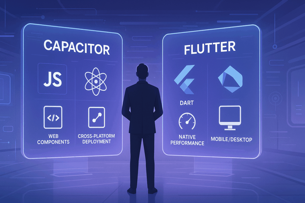 Capacitor Vs Flutter What Ctos Need To Know In 2026